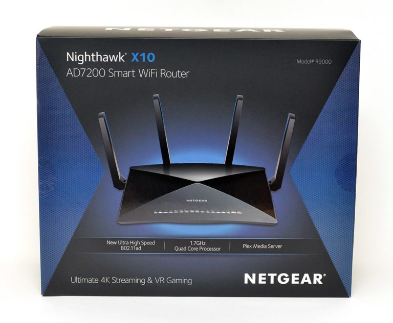 Test: Netgear Nighthawk X10 R9000 Wifi Router - SENSES